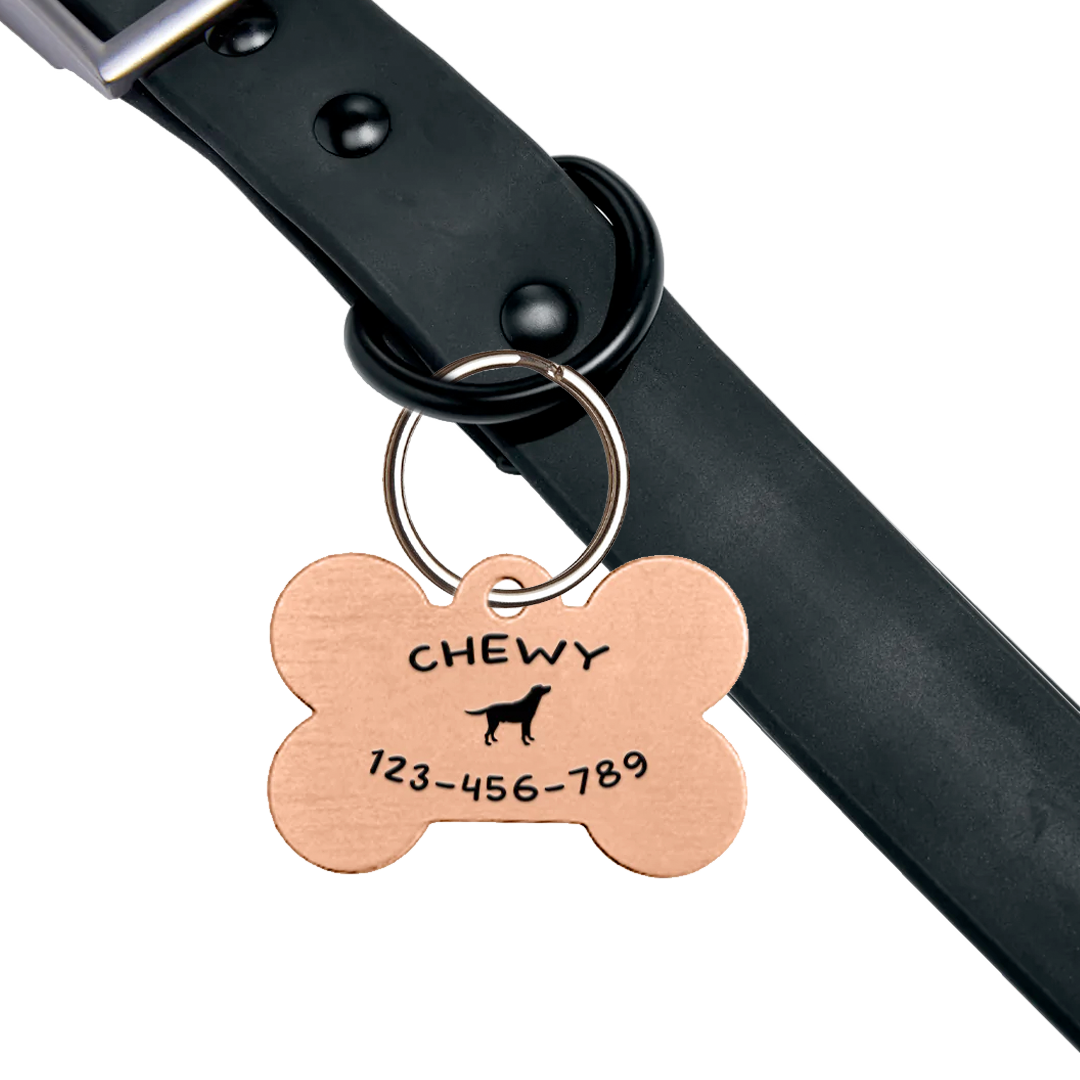Dog Bone Pet Tag – Coco and Bark