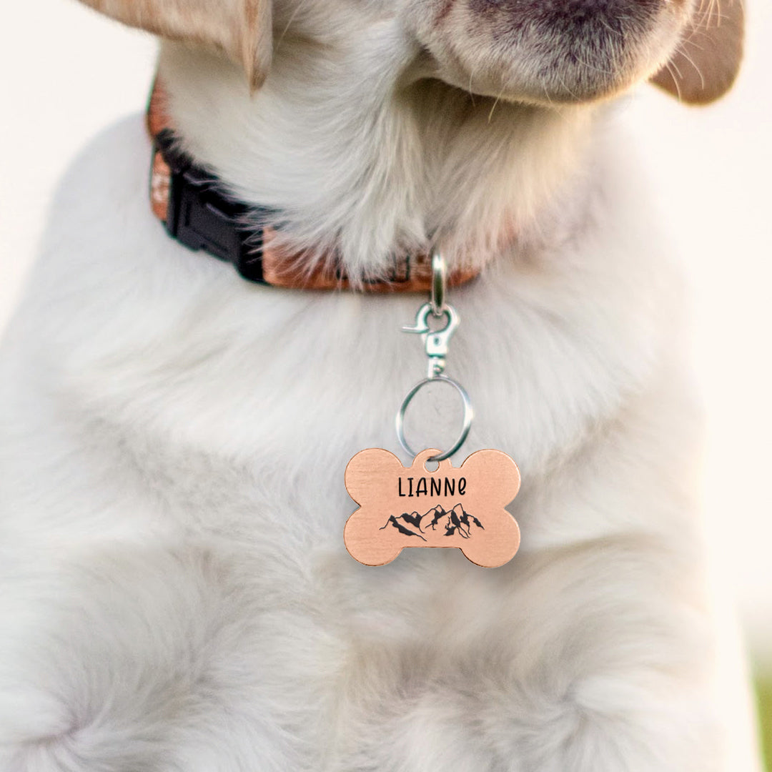 Dog Bone Pet Tag – Coco and Bark