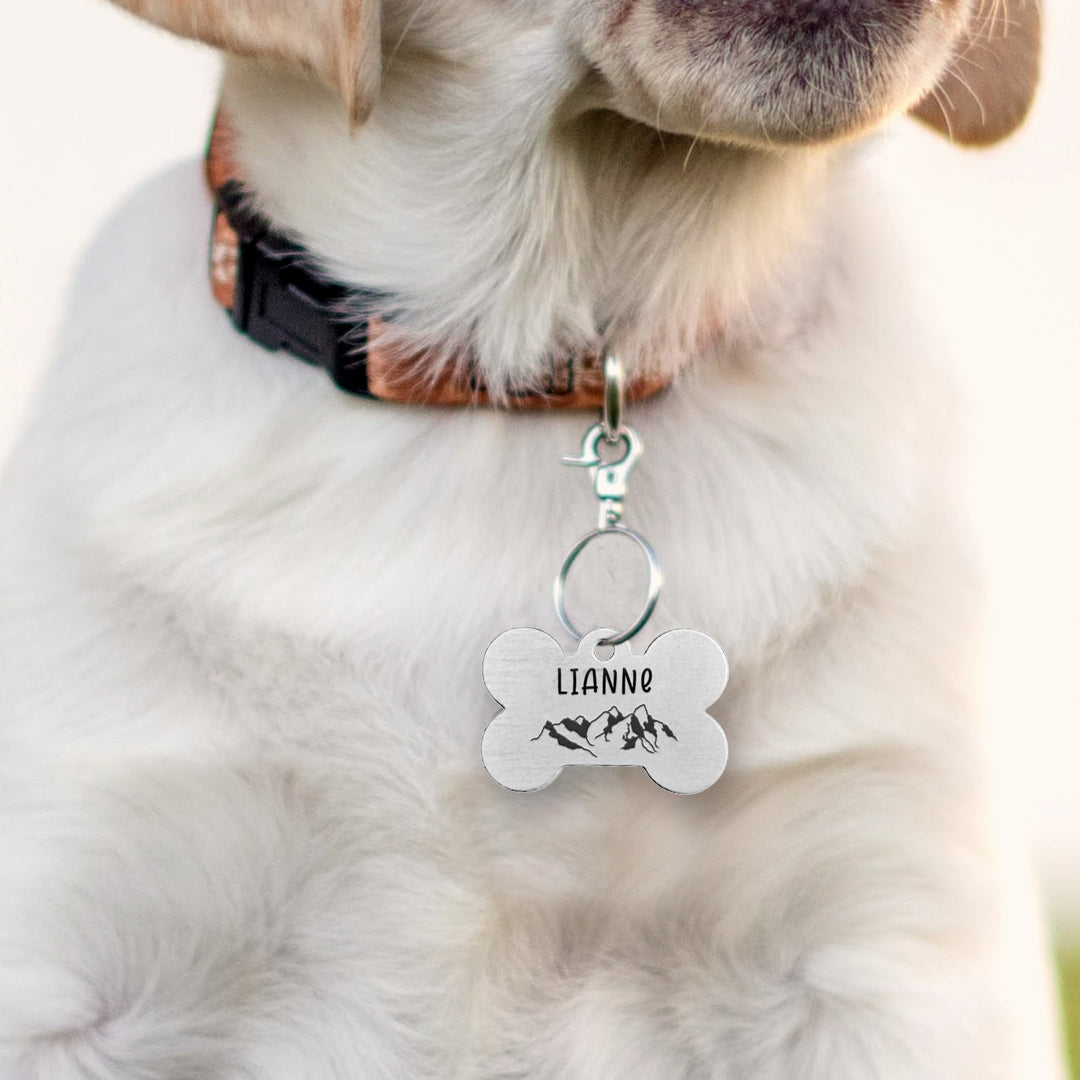 Dog Bone Pet Tag – Coco and Bark